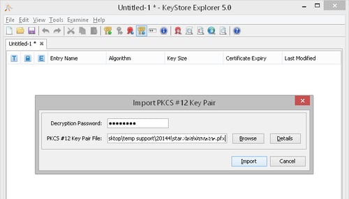 Ssl Import Pfx Certificate